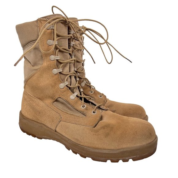 Belleville | Shoes | Belleville 39 Des Hot Weather Khaki Tan Military ...